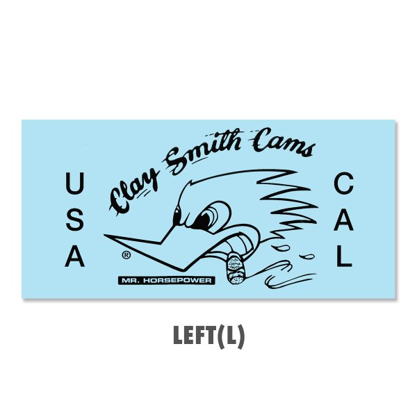 Clay Smith Black Sticker