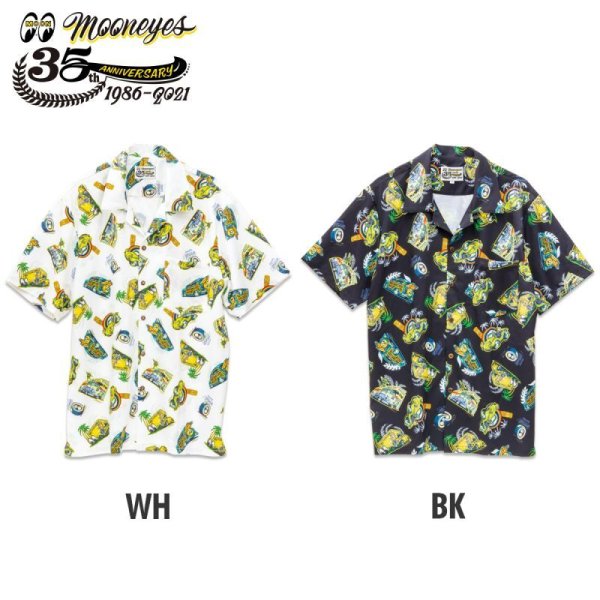 MOONEYES 35th Anniv. Limited Aloha Shirt