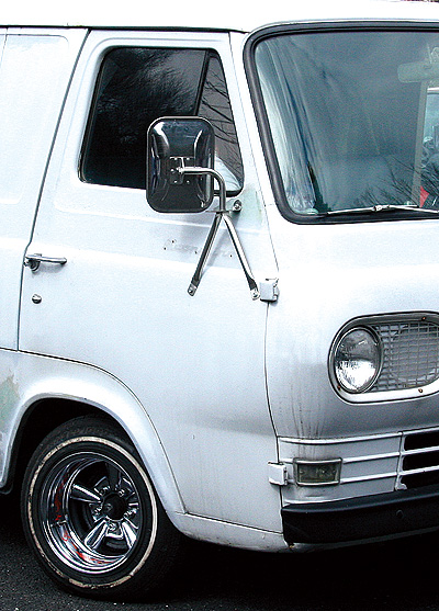 Chromed Street Van Mirror
