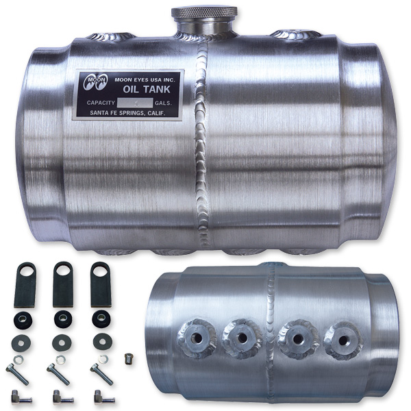 MOON Oil Tank "MC" 1 Gallon (4L or 4QT) - MOONEYES (English Edition)